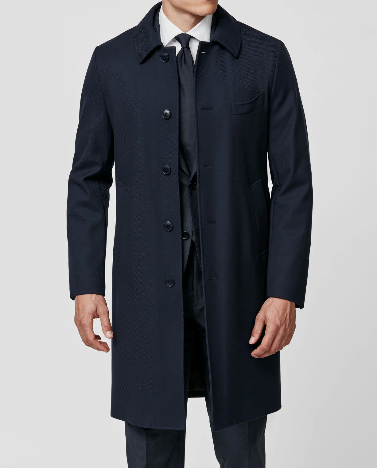 Storm System Wool Carcoat